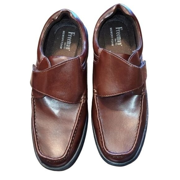 Freeman Hardy and Willis | Shoes | Vintage Freeman Mens Brown Dress ...